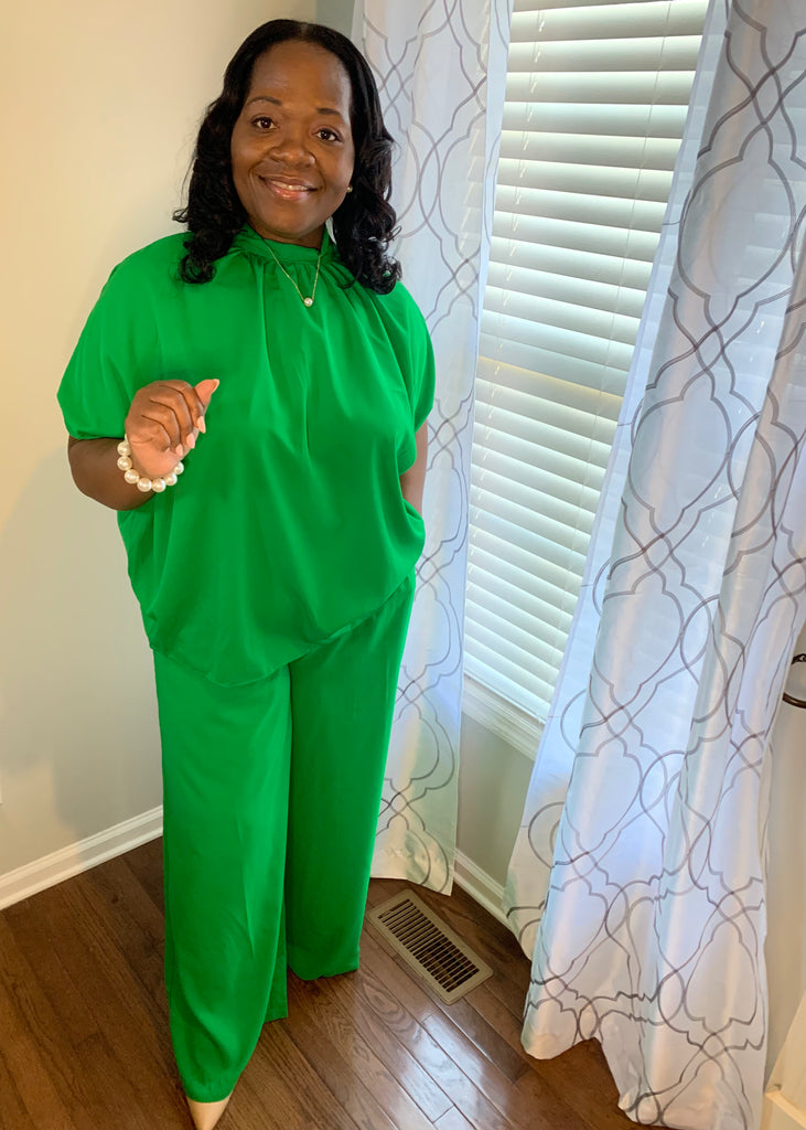 Effortless Set ( Kelly Green) – Jilly Bean Mobile Boutique